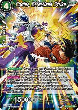 Supreme Rivalry - BT13-073 : Cooler, Effortless Strike (Super Rare) – Cosmic Collectables UK