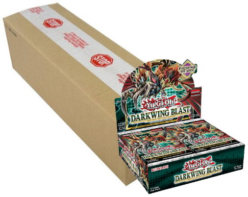 Yu-Gi-Oh! - Booster Box Case (12 Boxes) - Darkwing Blast (1st edition) – Cosmic Collectables UK
