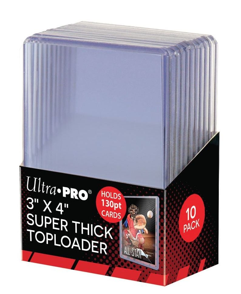 Sleeves - Ultra Pro - Super Thick Toploaders x10 – Cosmic Collectables UK