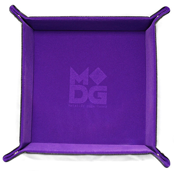 Fanroll - Fold Up Velvet Dice Tray - Purple – Cosmic Collectables UK