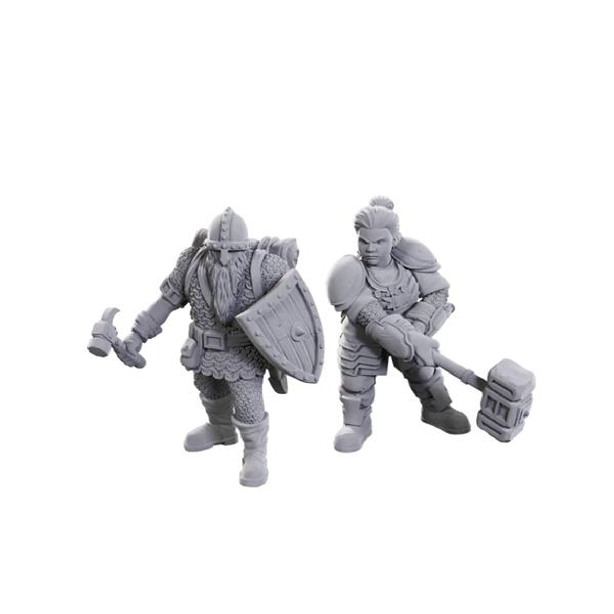 Dungeons & Dragons - WizKids - 50th Anniversary - Dwarves (Unpainted ...