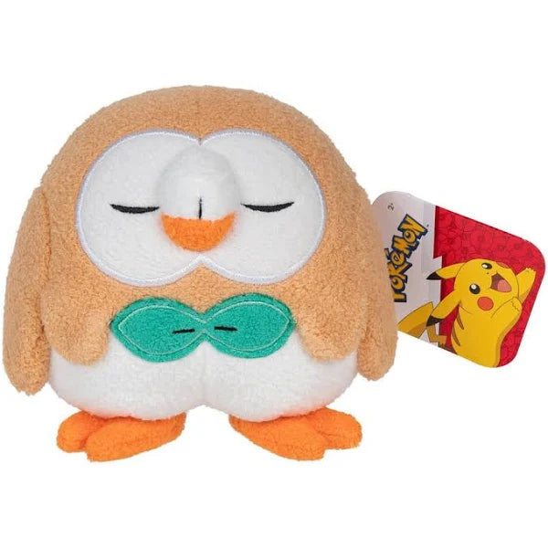 Pokemon - Plushie - Sleeping Rowlet - 5" – Cosmic Collectables UK